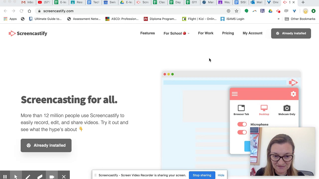 How To Screencast Using Screencastify Youtube