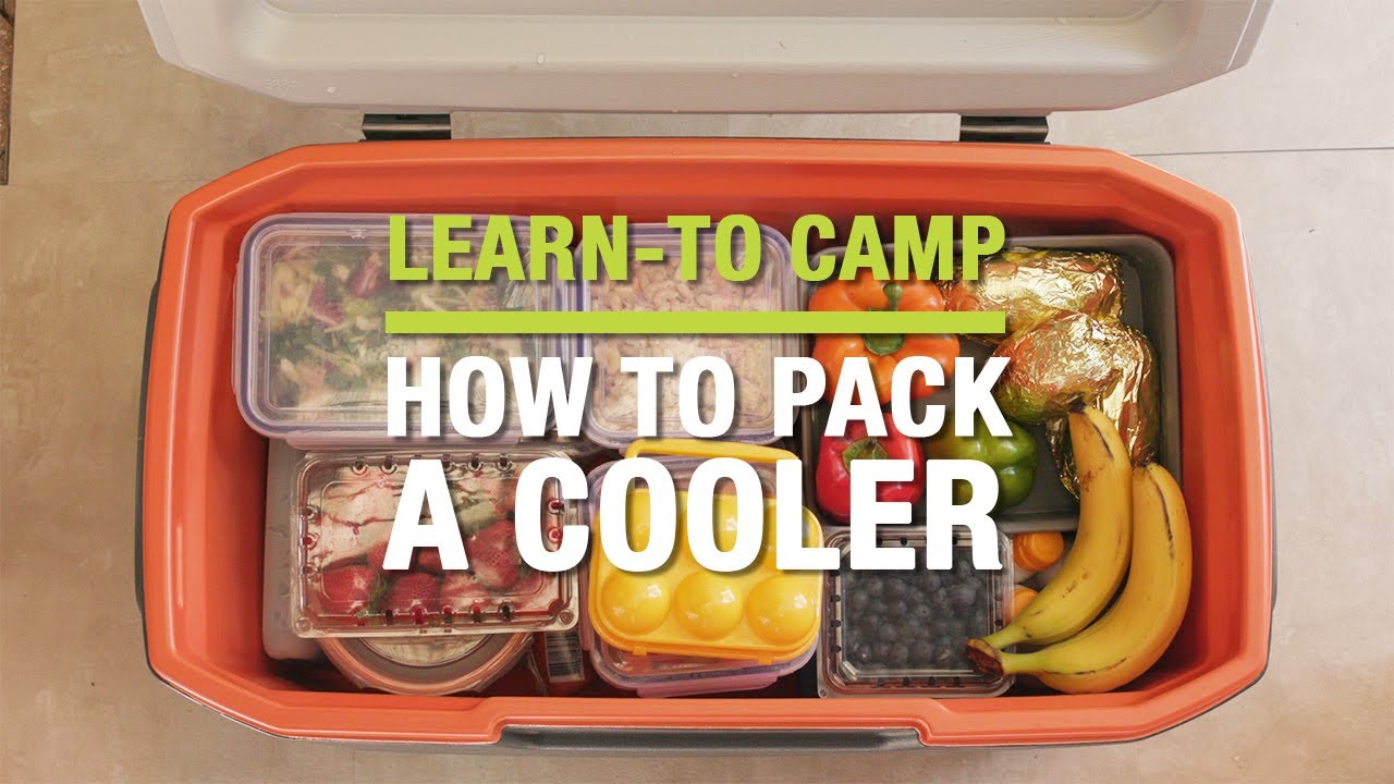 How To Pack A Cooler Youtube