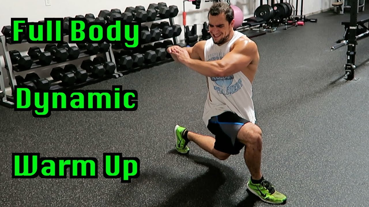Full Body 5 Minute Dynamic Warm Up For Intense Workouts Youtube