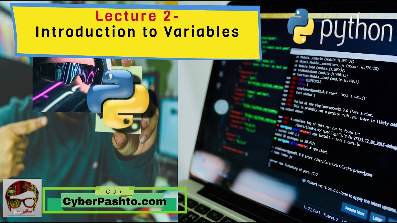 Python Lecture 2 Introduction To Variables In Python Python For