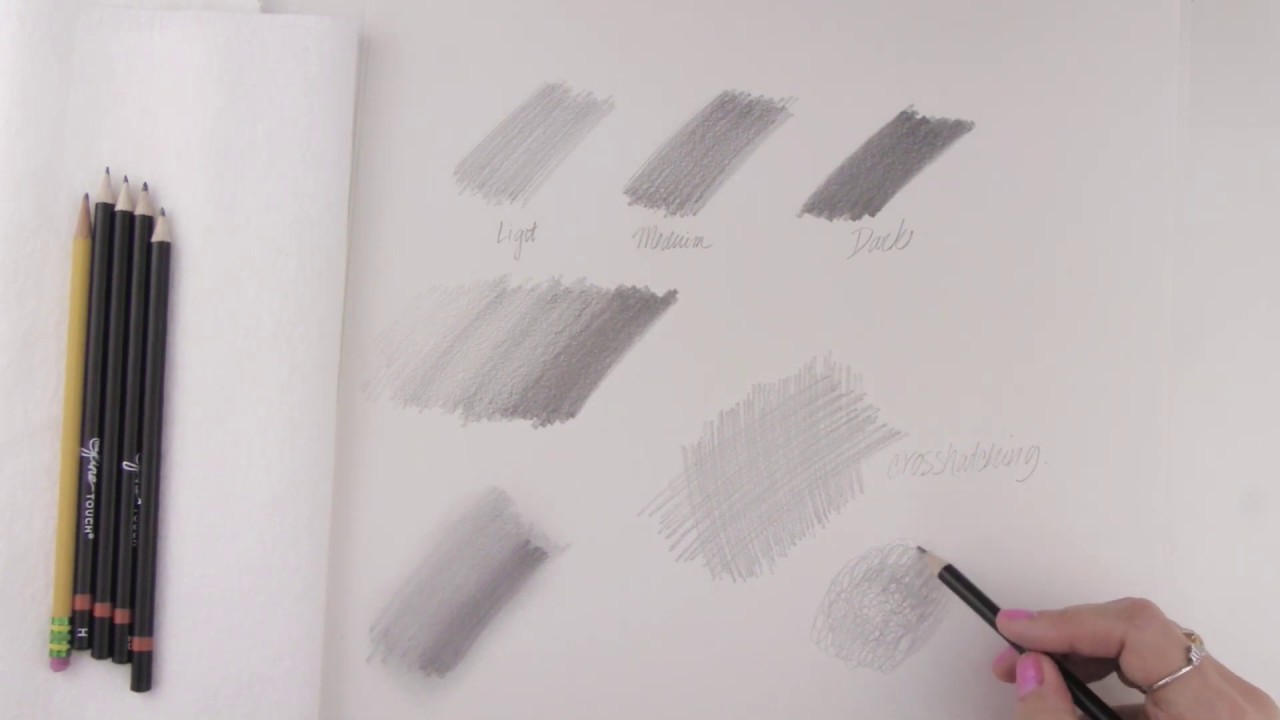 Pencil Shading Techniques Youtube