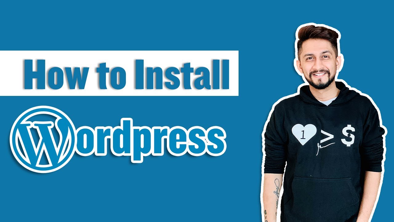 How To Install Wordpress Youtube
