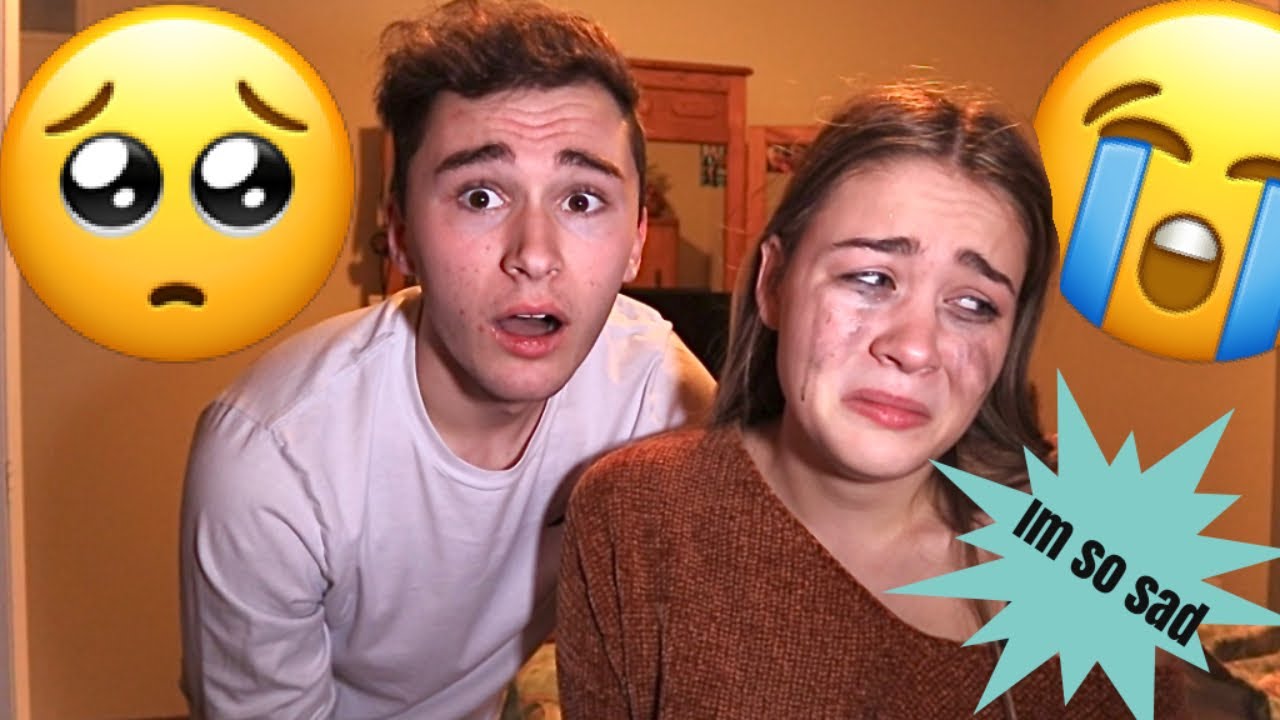 Randomly Crying Throughout The Day Prank On Boyfriend Cute Reaction