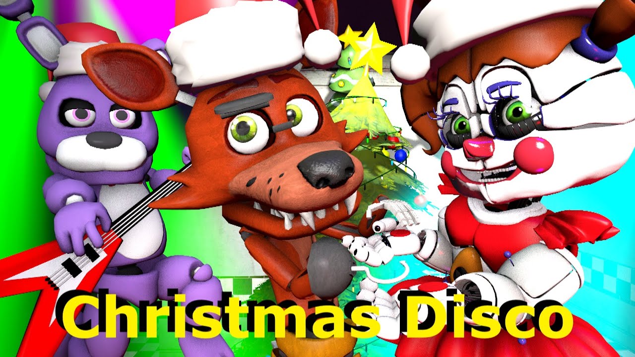 Baby Foxy Christmas Freddy Fazbear S Pizzeria Christmas Disco Fnaf