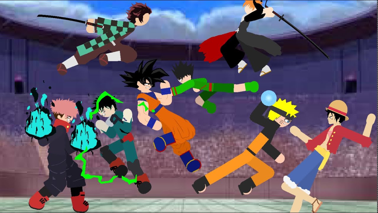 Anime Tournament Stick Nodes Youtube