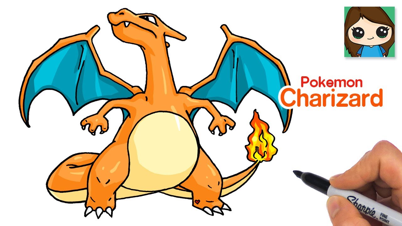 Easy To Draw Charizard New Pokemon Drawing Guides