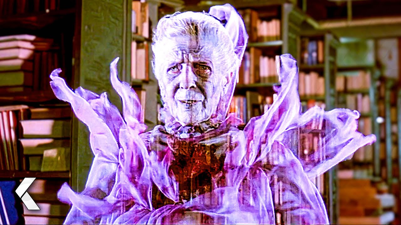 The Library Ghost Scene Ghostbusters 1984 Youtube