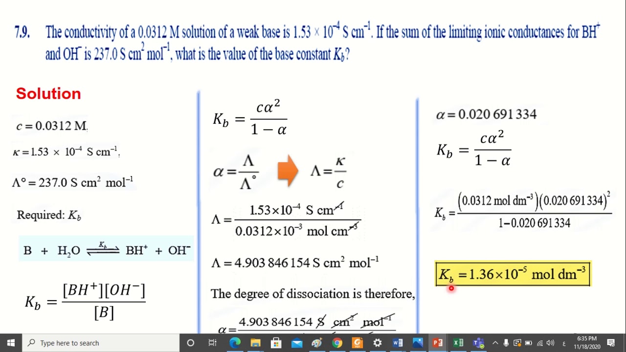 Chapter 7 Problems Youtube