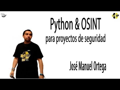 Python Osint Para Proyectos De Seguridad Youtube