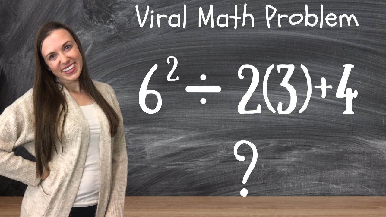 How To Solve This Viral Tricky Math Problem Youtube