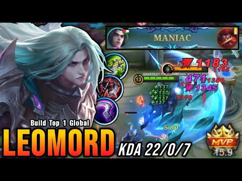 22 Kills Maniac Mvp 15 9 Points Leomord One Shot Delete Build