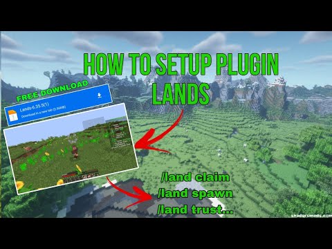 бћљбћ бџђбћ Setup Plugin Lands Claim бћљбћјбћ Mazersmp How To Setup Plugin Lands
