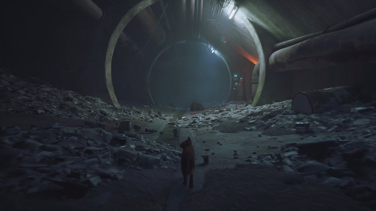 Stray Walkthrough The Fall Youtube