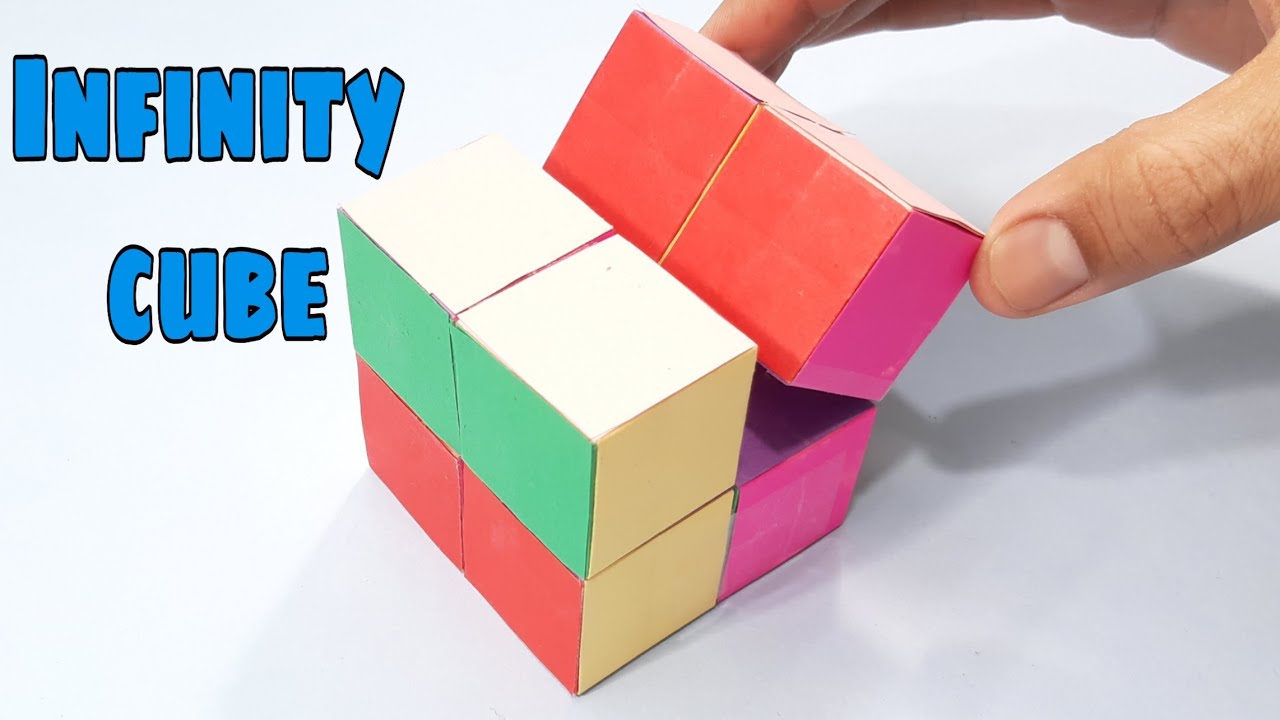 How To Make Paper Infinity Cube Easy Tutorial For 55 Off