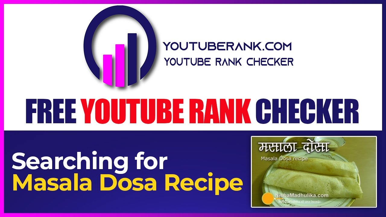 Seo Youtube Free Rank Checker Youtube
