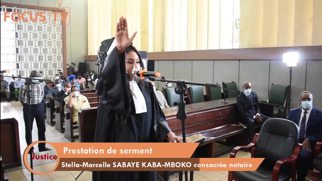 Stella Sabaye Kaba Mboko Consacrée Notaire Youtube