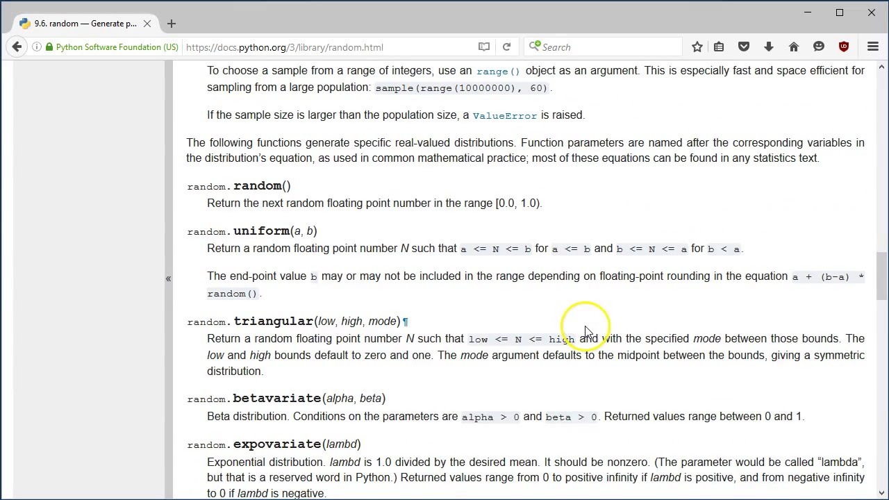 Import Statements Generating Random Numbers In Python Python