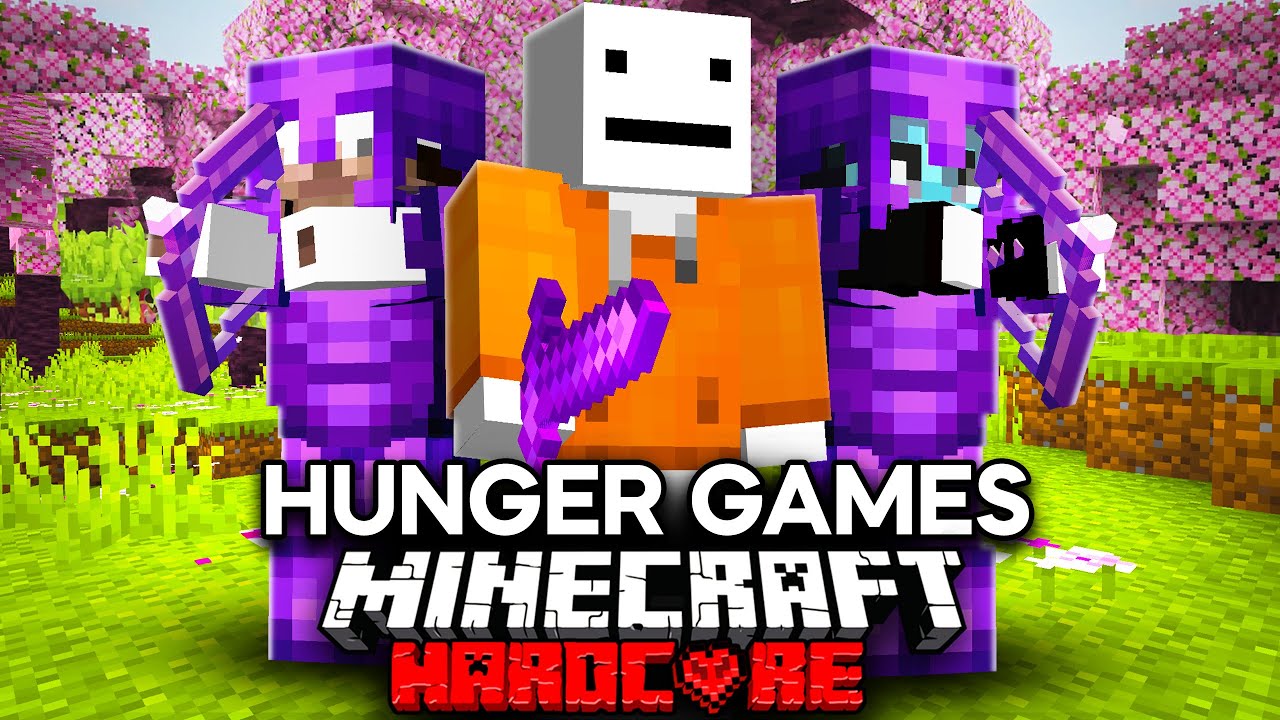 100 Players Simulate The Hunger Games In Minecraft Youtube