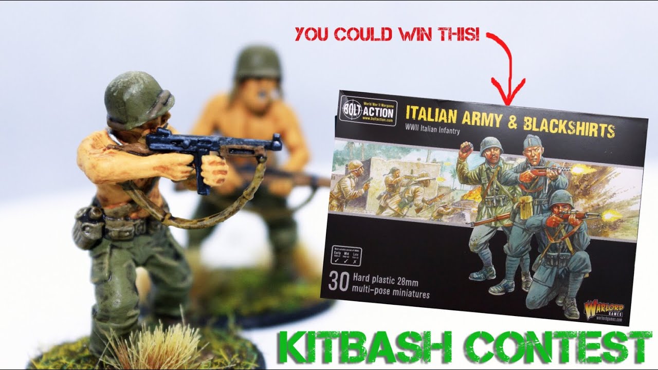 Bolt Action Kitbash Conversion Contest Announcement Youtube
