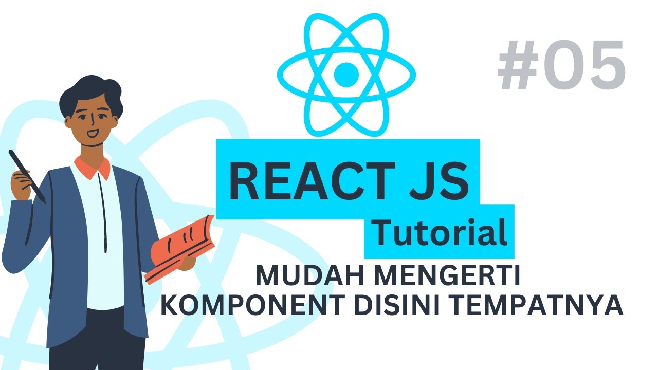 05 React Js Tutorial Membuat Komponent Pojokcode Reactjs Youtube