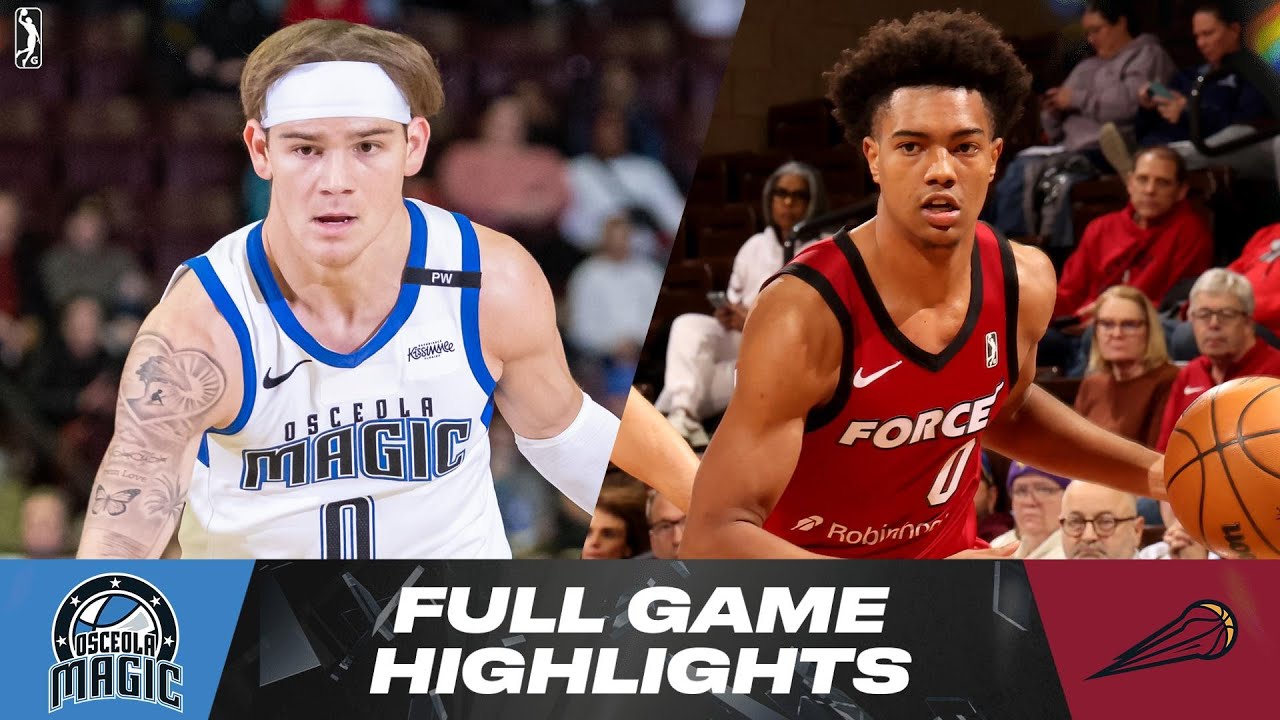 Osceola Magic Vs Sioux Falls Skyforce Game Highlights Youtube