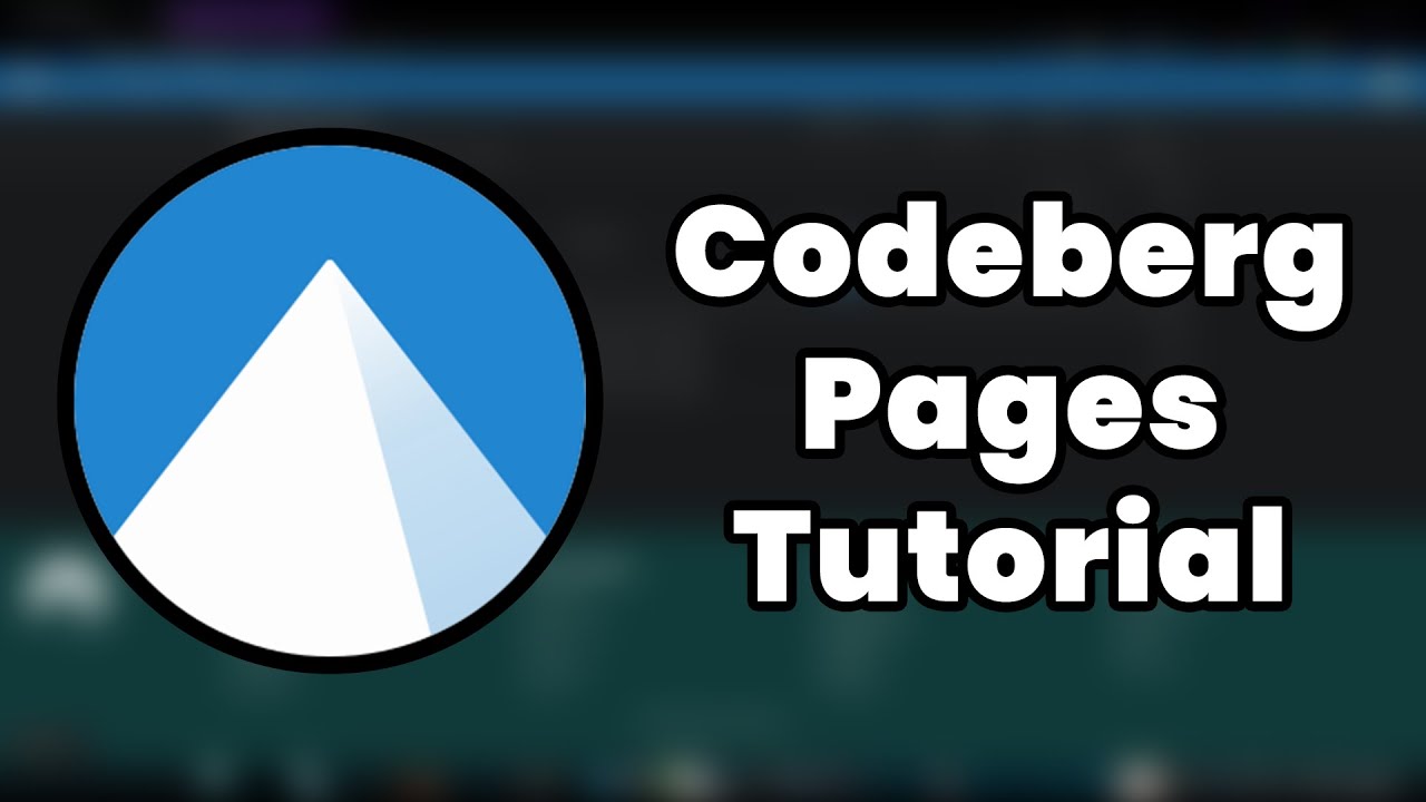 Codeberg Pages Tutorial Youtube