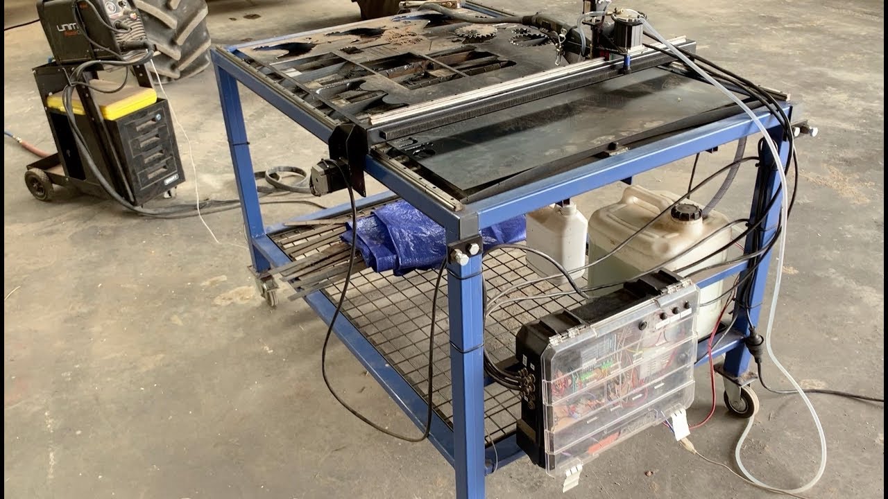 Home Made Cnc Plasma Cutter Youtube
