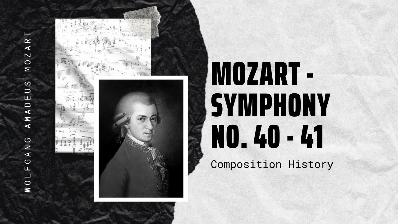 Mozart Symphony No 40 41 Youtube Music