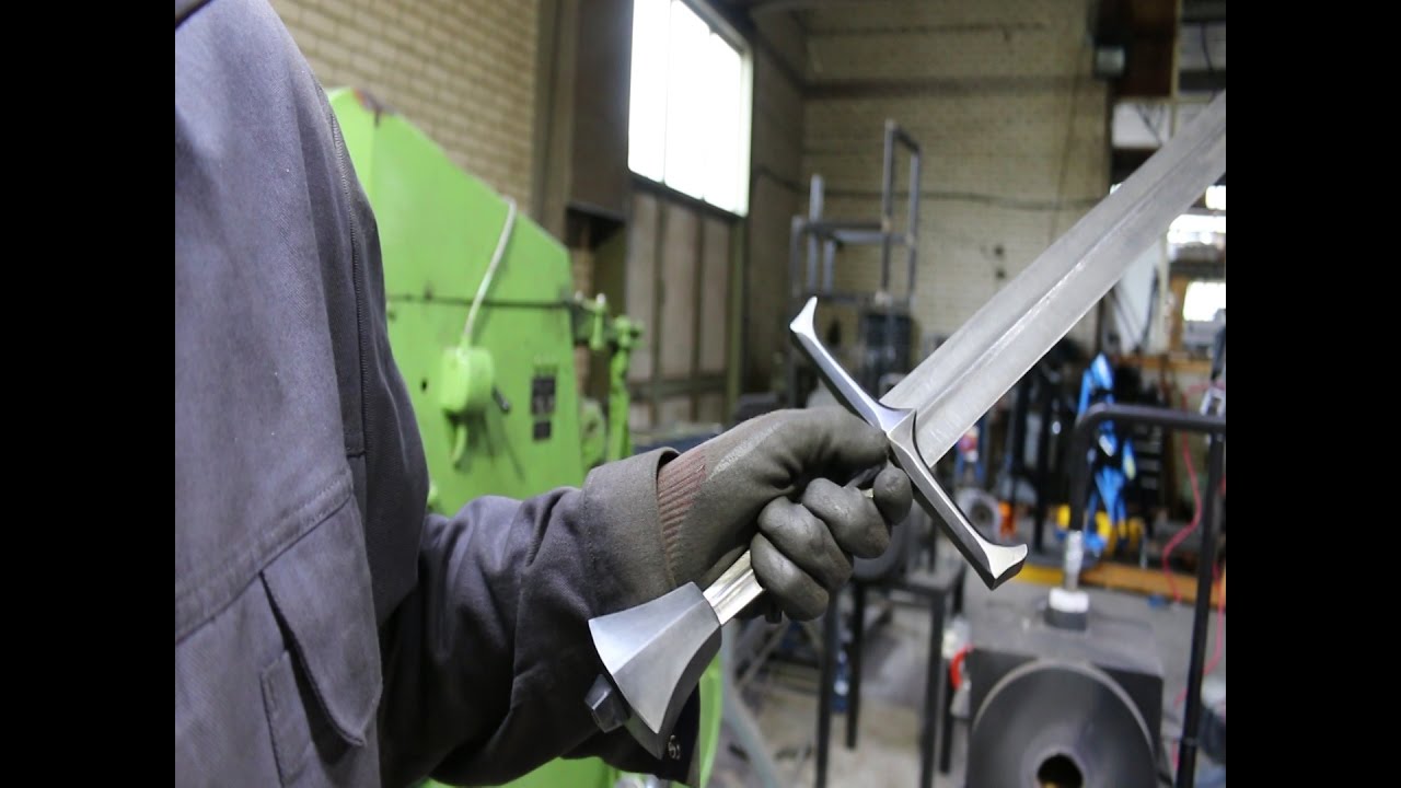 Forging A Pattern Welded Sword Part 3 The Cross Guard And Pommel