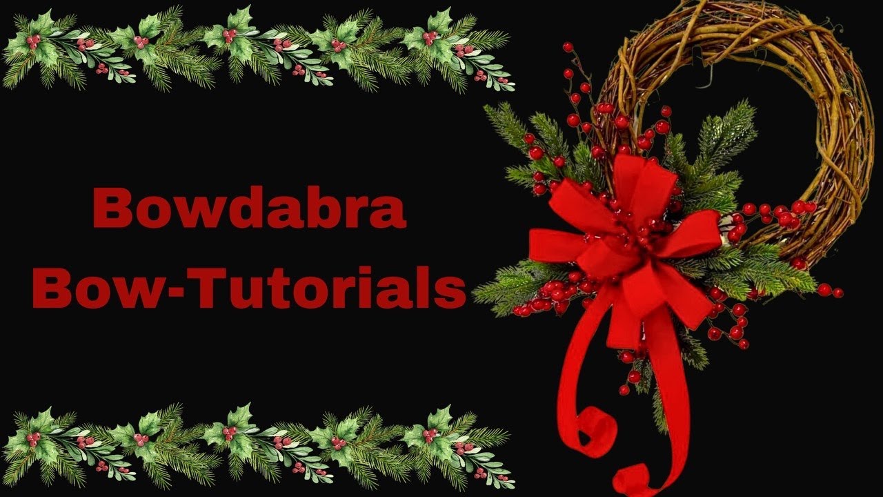Simple Bow Tutorials Youtube