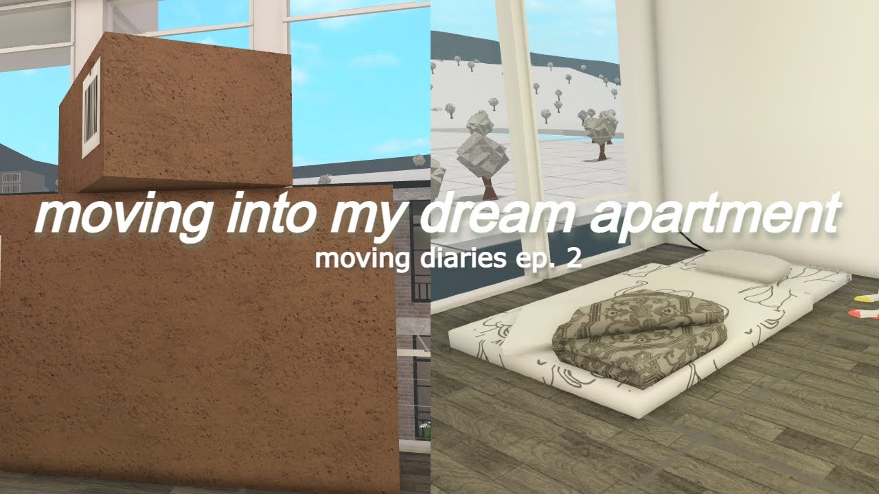 Moving Into My Dream Apartment Moving Diaries Ep 2 Bloxburg