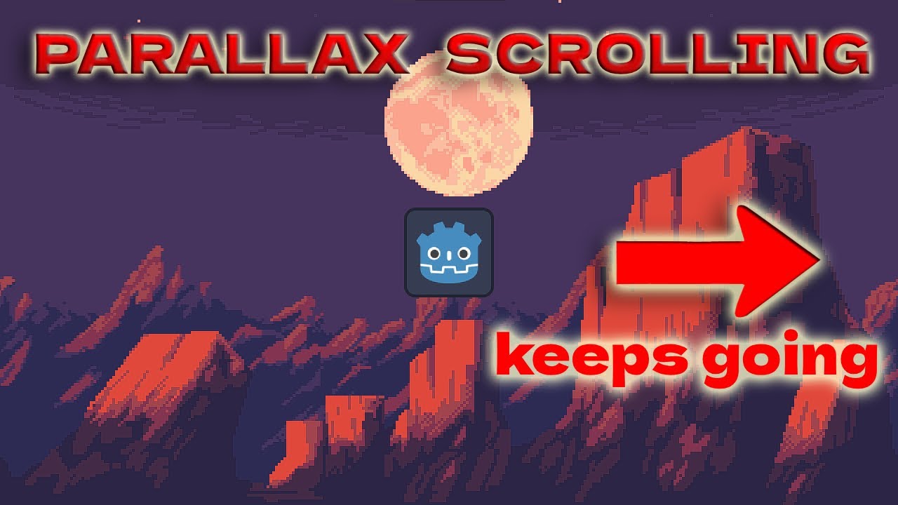 Infinite Parallax Scrolling Godot 4 Youtube
