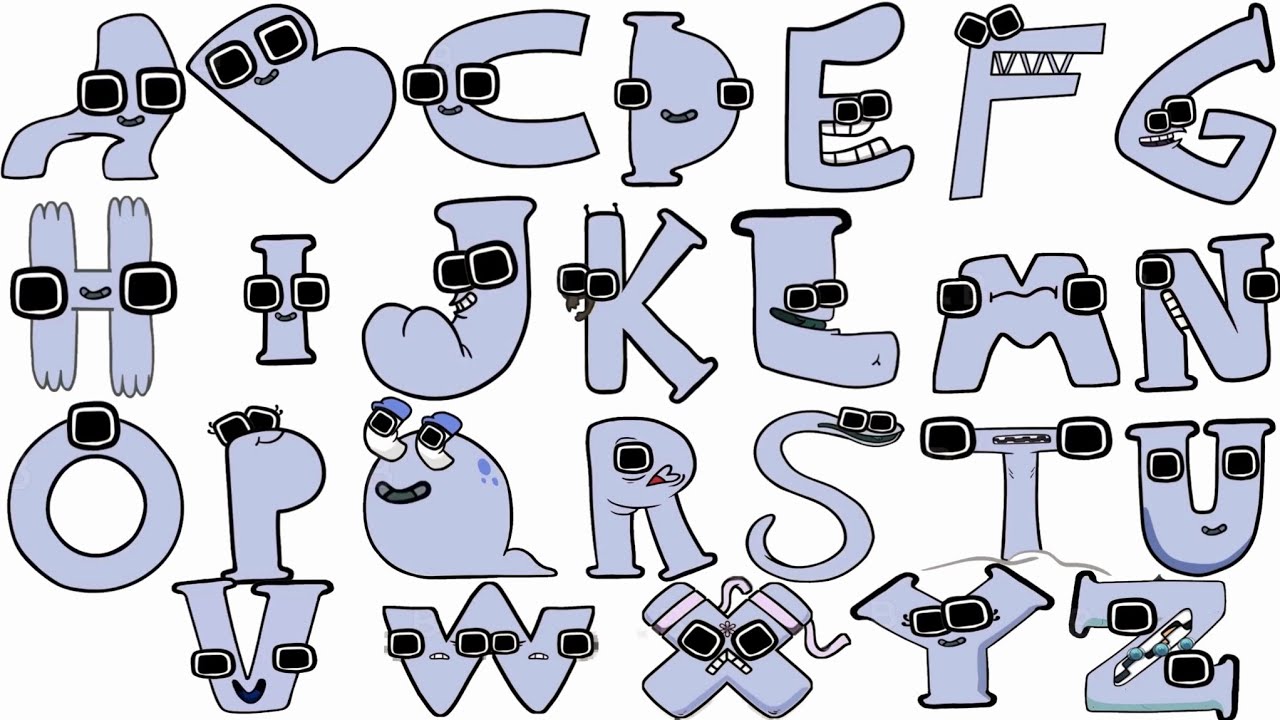 Alphabet Lore But Everyone Is I Full Version Youtube