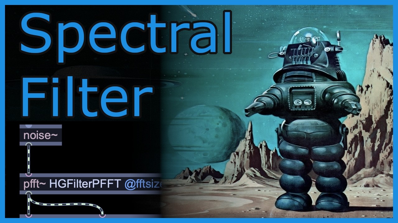 Spectral Filter Max Msp Tutorial Youtube