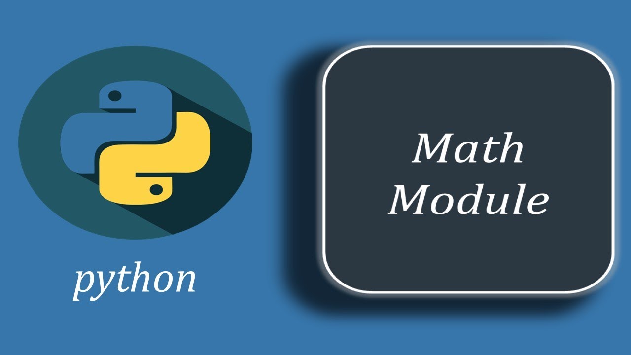 Python Math Module Youtube