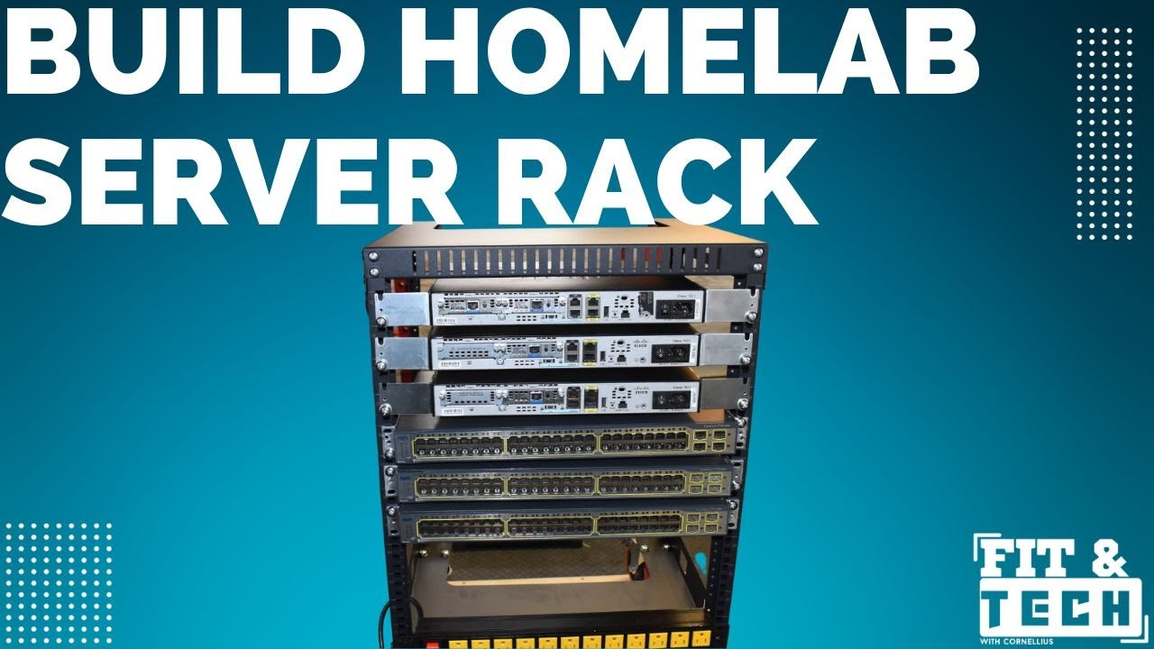 I Built My Homelab Server Rack Youtube