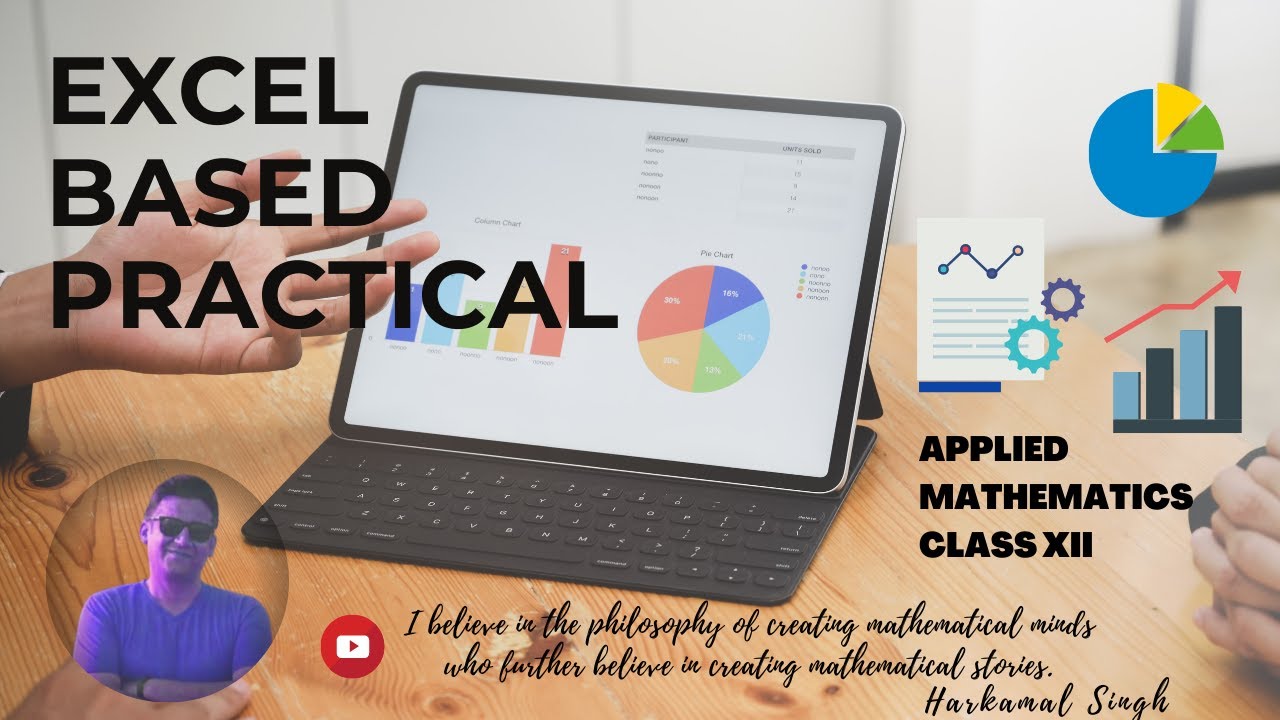 Excel Based Practical Average Median Mode Standard Deviation