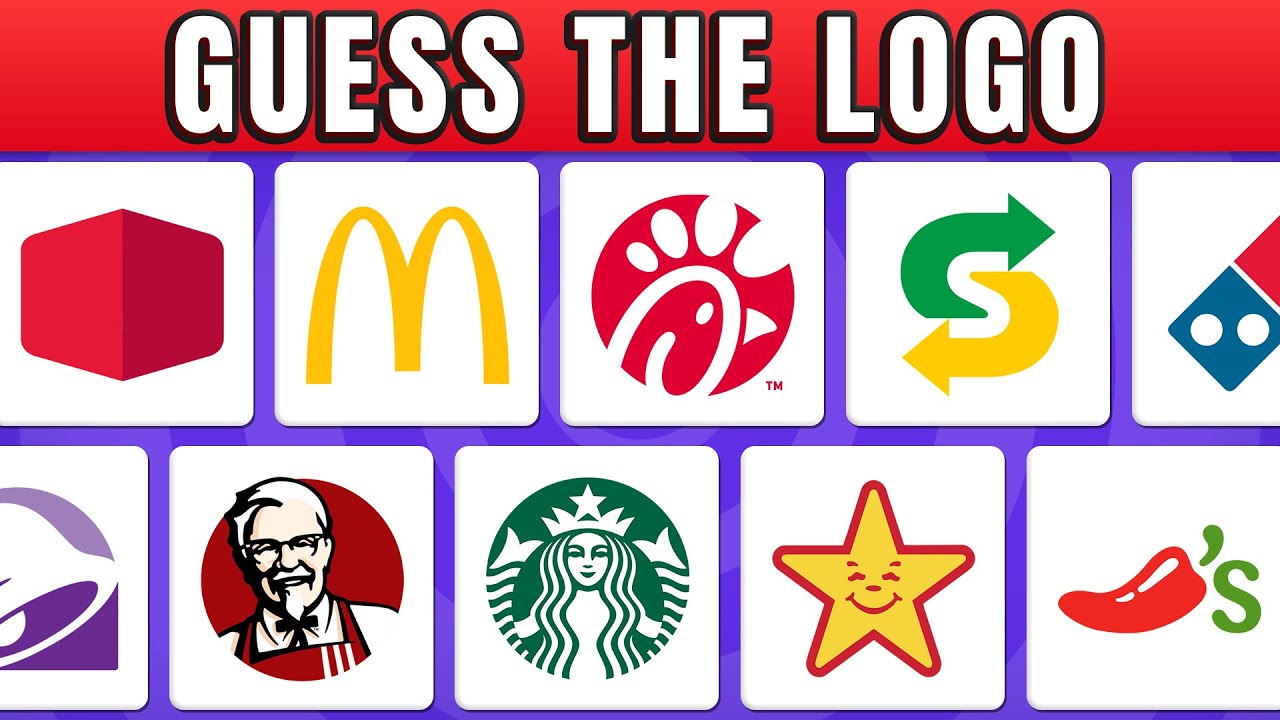 Guess The Fast Food Logo Fast Food Logo Quiz Free Word Template