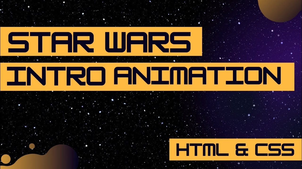 Cómo Crear Una Animación De Texto Al Estilo De Star Wars Html Css