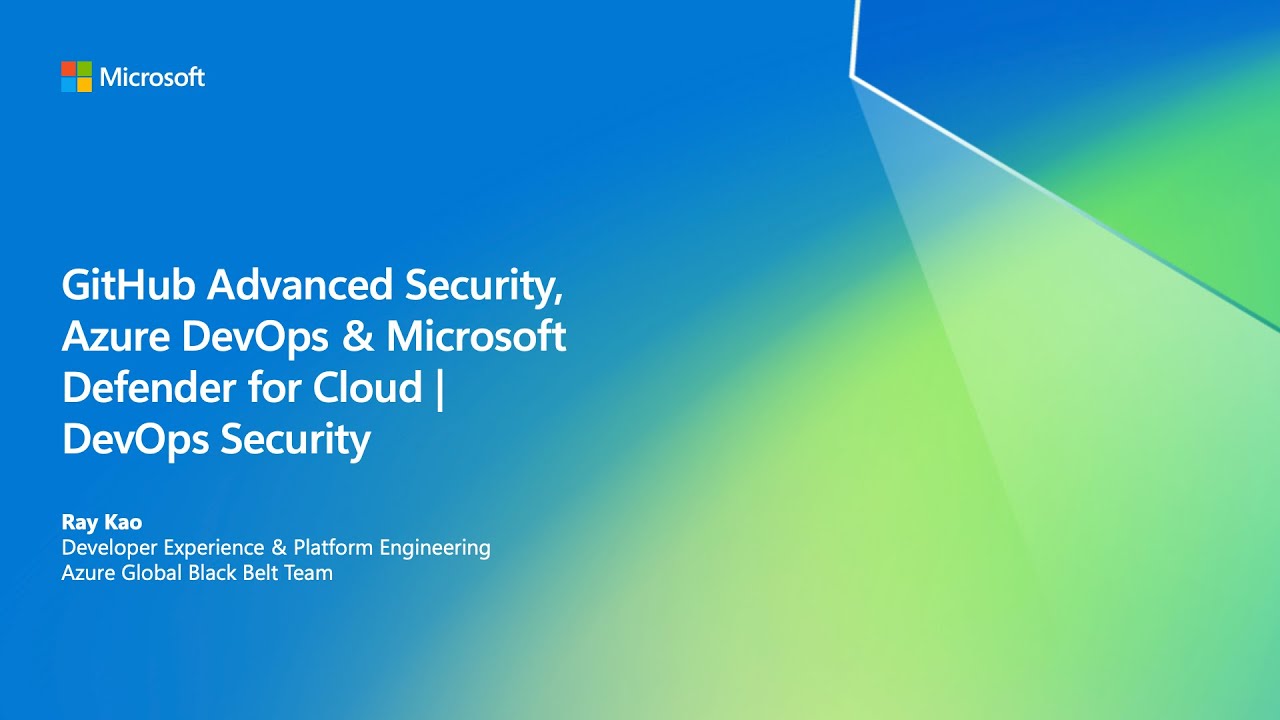 Github Advanced Security Azure Devops And Microsoft Defender For Cloud