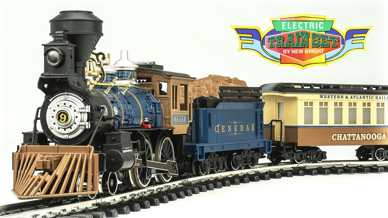 Vintage New Bright G Scale No 376 1997 Electric Model Train Set