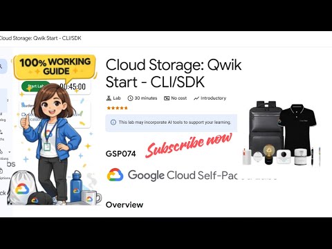 Cloud Storage Qwik Start Cli Sdk January 2026 Qwiklabs