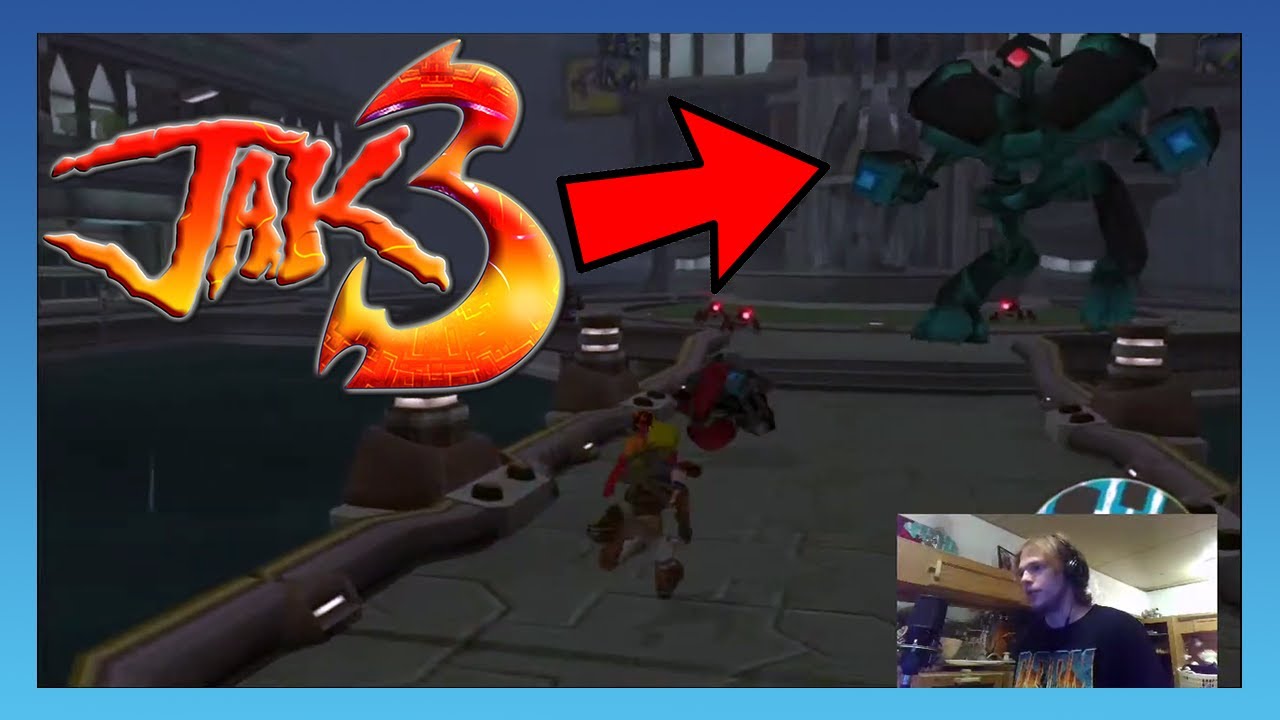 Jak 3 Giant Robot Glitch Named Terry Youtube