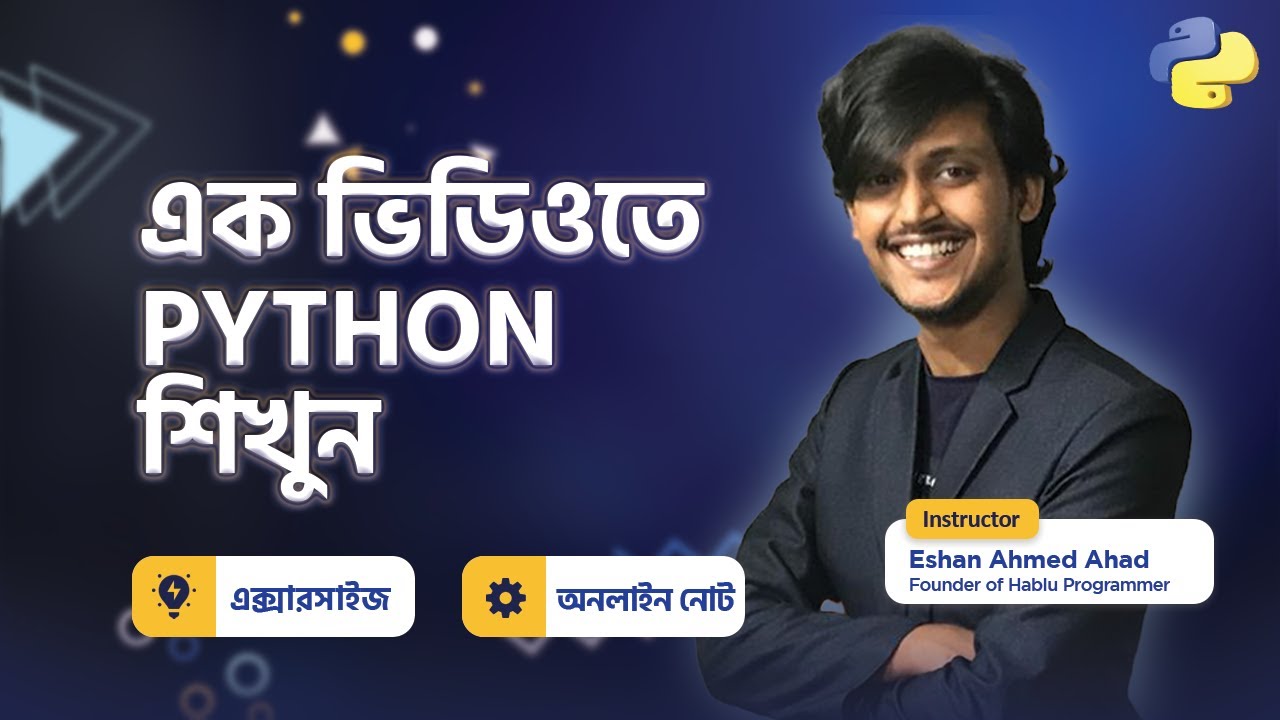 Python Tutorial Python Full Course For Beginners 2023 Bangla Youtube