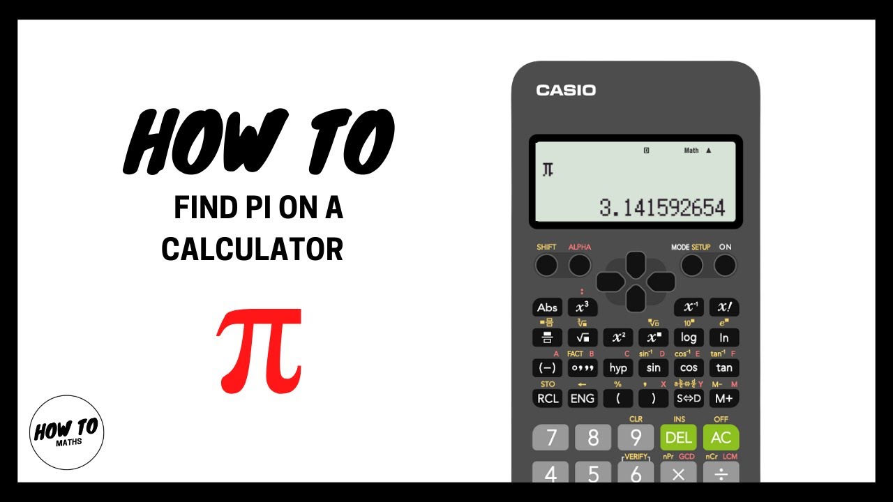 How Do You Find Pi On A Calculator