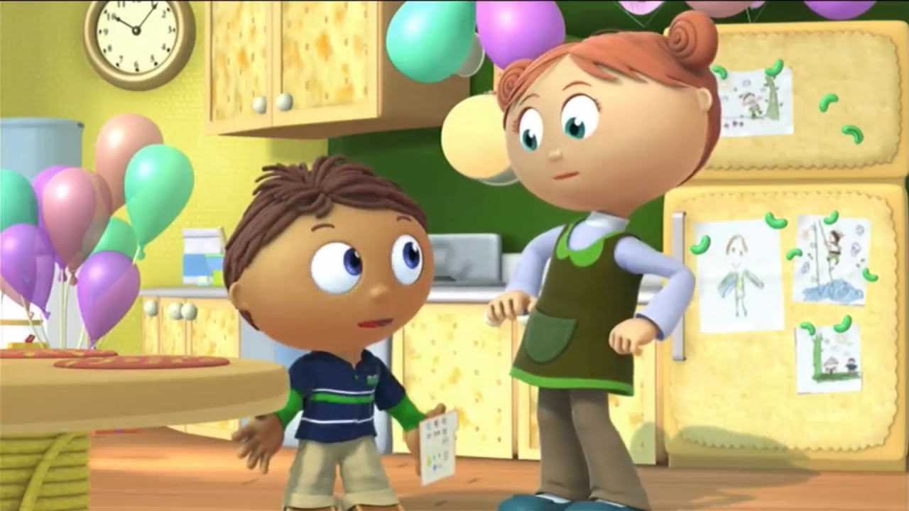 Super Why Whyatt Makes A Birthday Cake Pal Youtube
