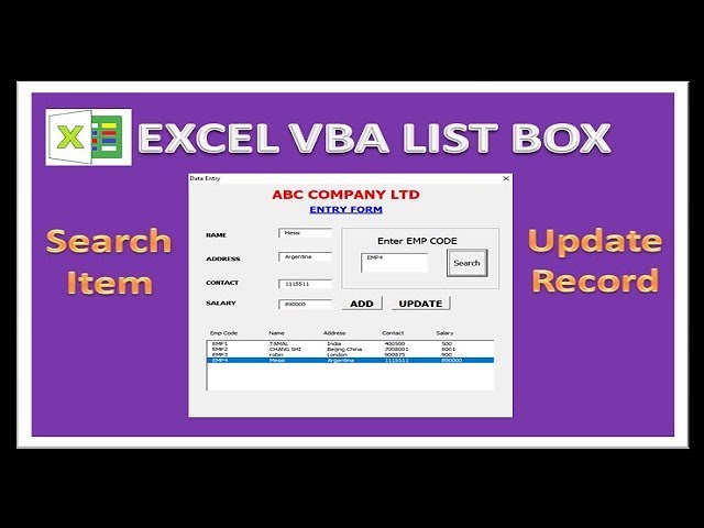 Excel Vba Listbox Excel How To Loop Through Listboxes In A