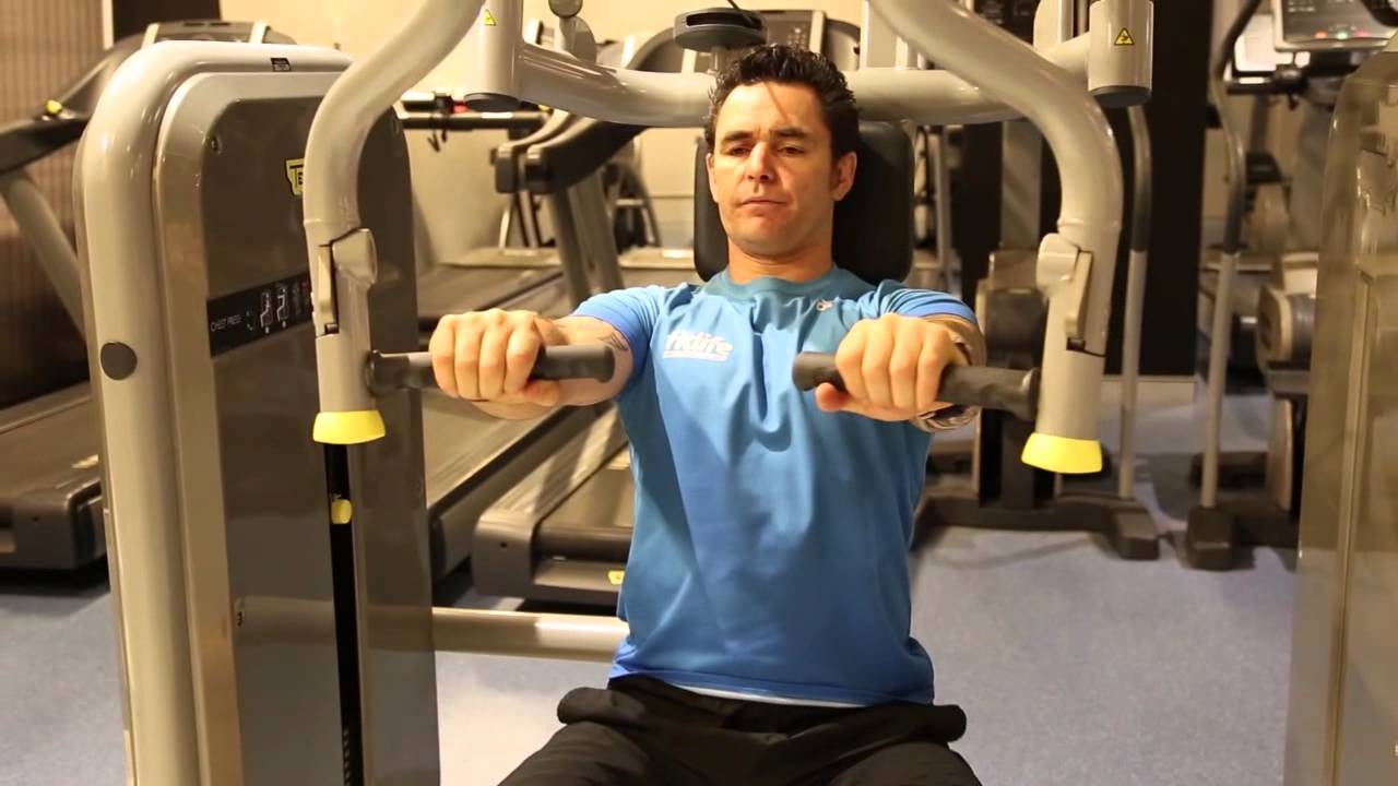 Chest Pin Loaded Chest Press Youtube