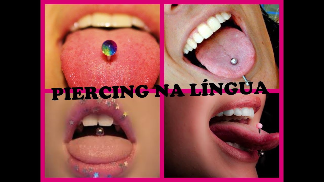 Piercing Na Língua Lívia Costa Youtube