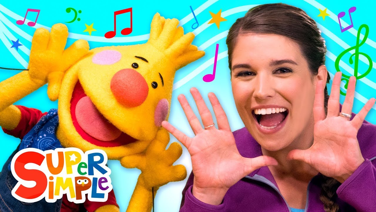 Kids Song Collection 1 Sing Along With Tobee Super Simple Songs